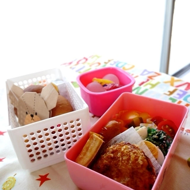 年長さんのお弁当(4月:コルネ弁当) By Poncyanさん レシピブログ 料理ブログのレシピ満載!